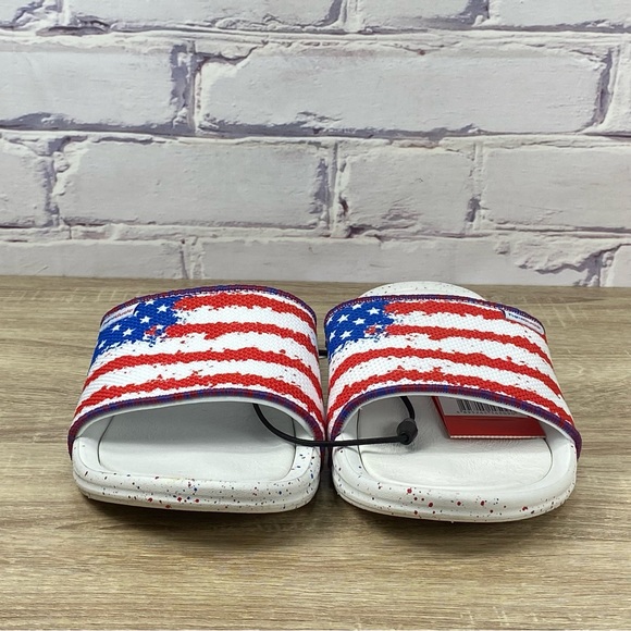 Hey Dude | Shoes | New Hey Dude Peggy Flag Usa Slides Sandals | Poshmark